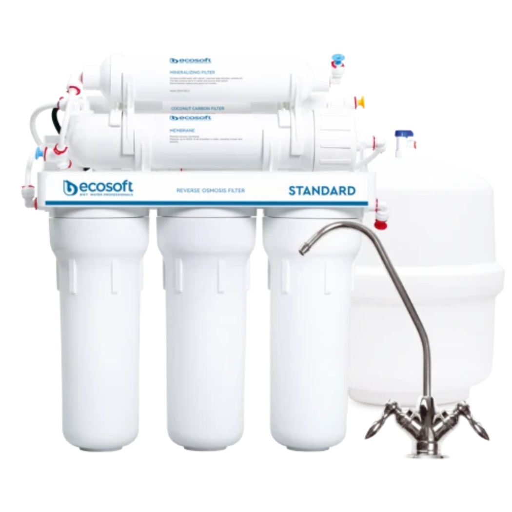 Система обратного осмоса Ecosoft Standard 6 с минерализатором купить в Киеве, Украине по ...